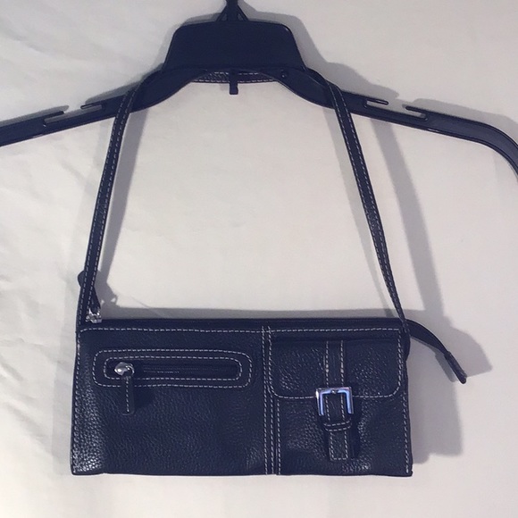 Apostrophe | Bags | Vintage Apostrophe Black Leather Small Clutch Purse ...